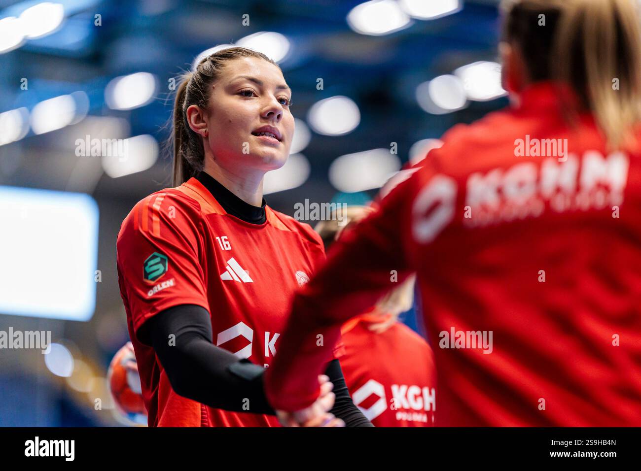 Barbara Zima (KGHM MKS Zaglebie Lubin, #16) GER, HSG Blomberg-Lippe ...