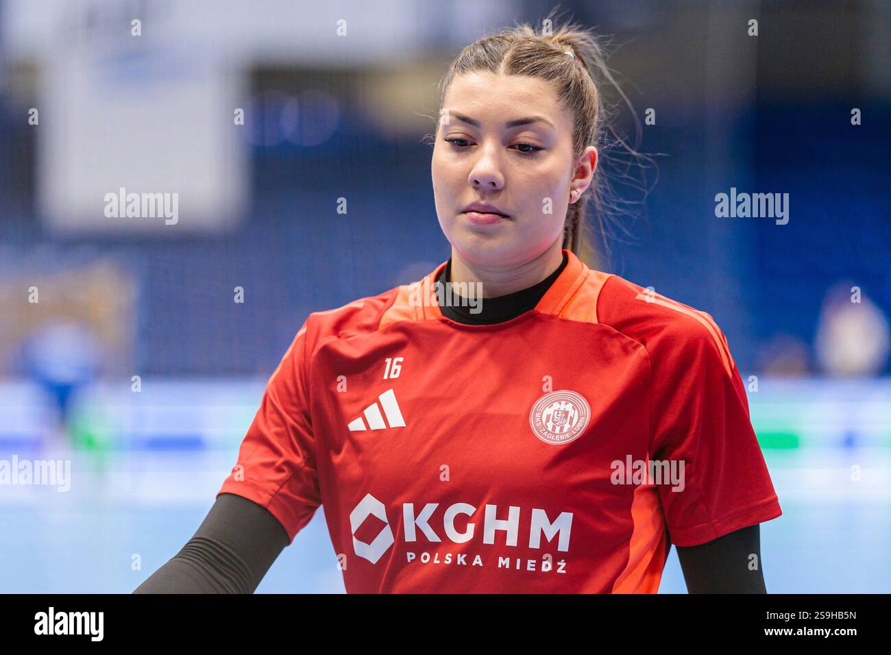 Barbara Zima (KGHM MKS Zaglebie Lubin, #16) GER, HSG Blomberg-Lippe ...