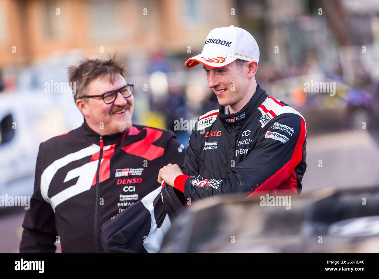 EVANS Elfyn, Toyota GR Yaris Rally1, portrait during the Rallye ...