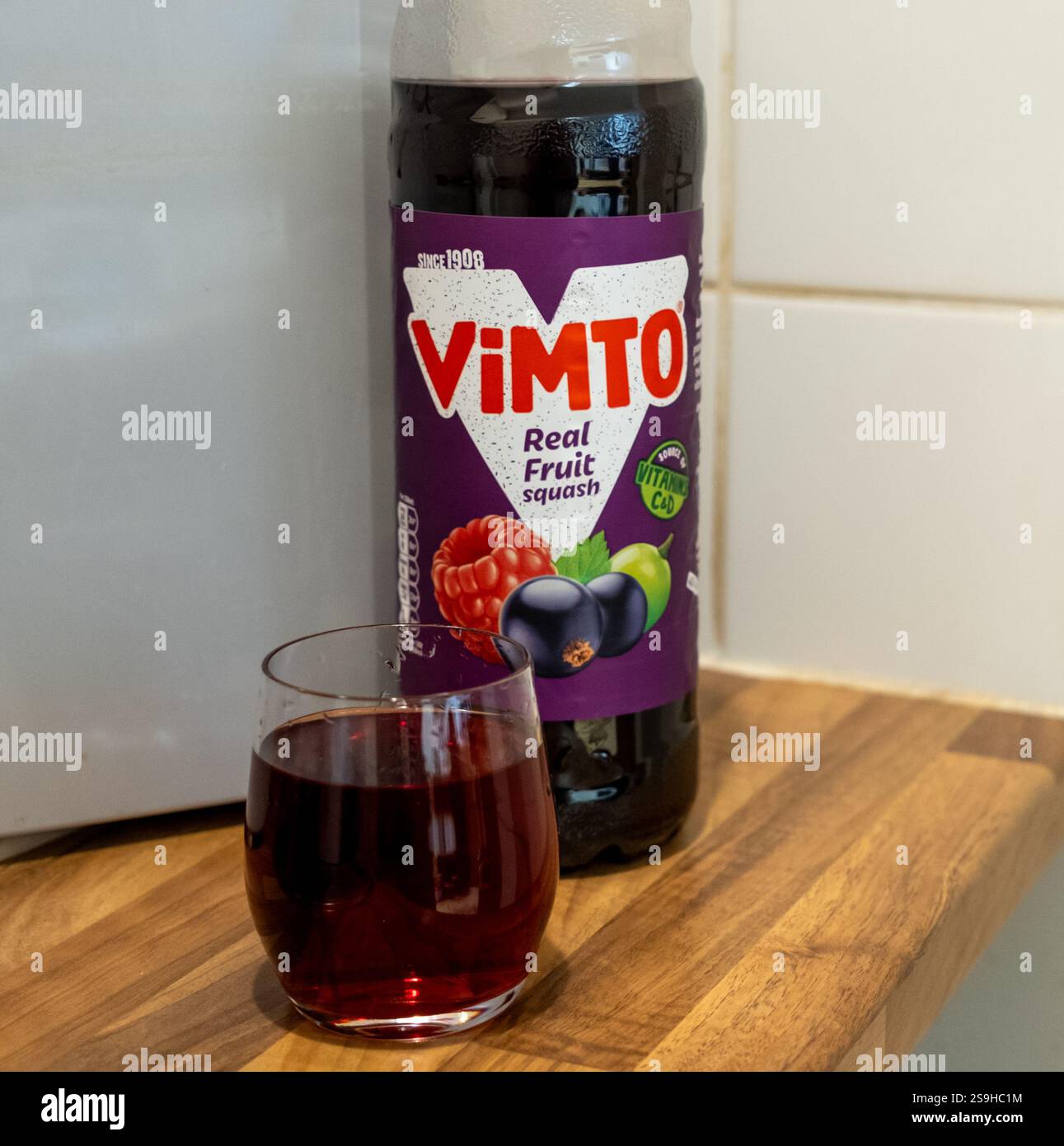 Vimto bottle hi-res stock photography and images - Alamy