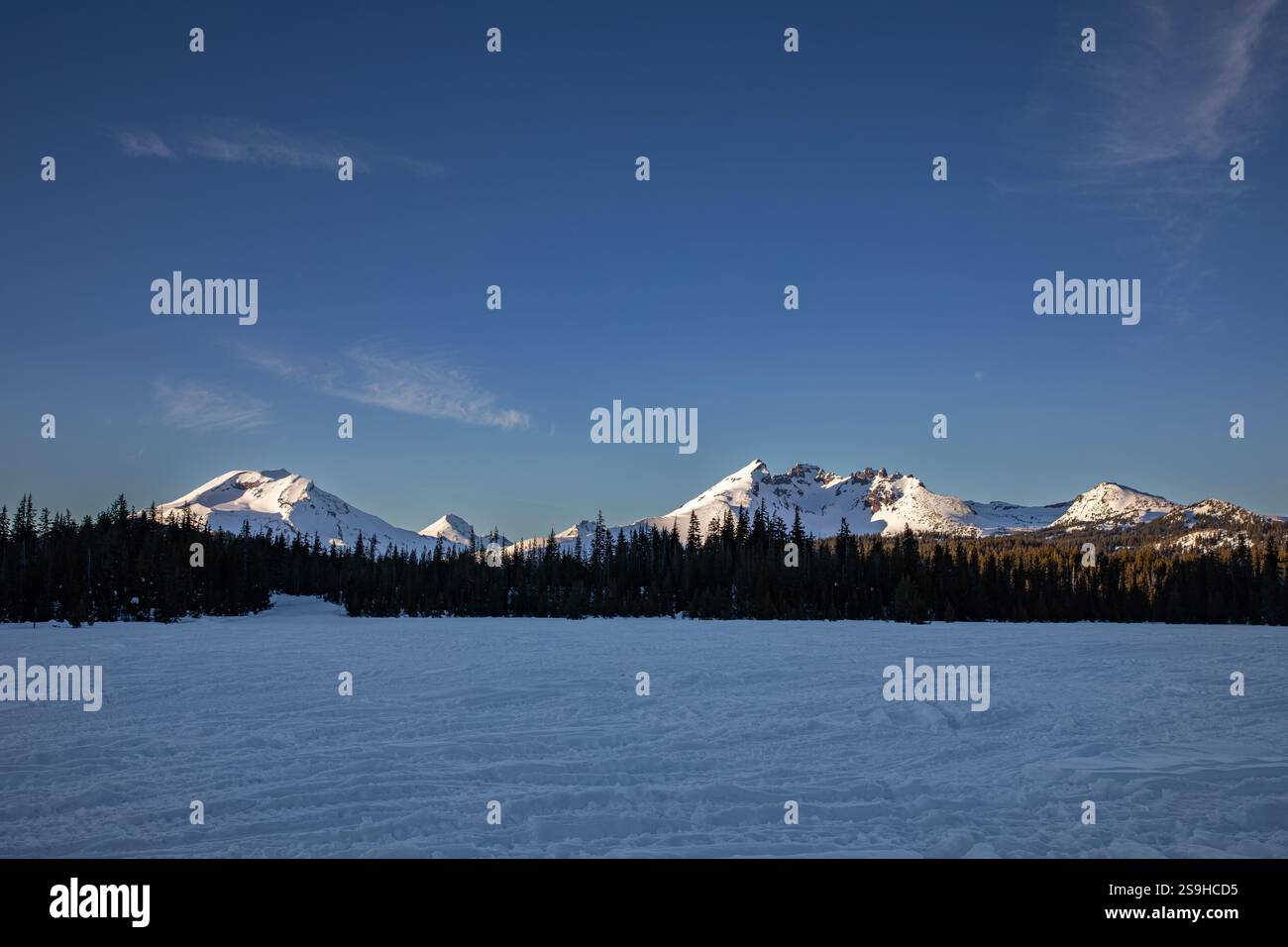 OR02856-00 - View of the South Sister, Middle Sister, North Sister ...