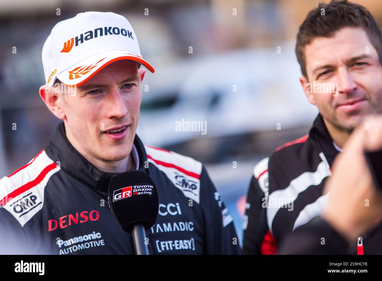 EVANS Elfyn, Toyota GR Yaris Rally1, portrait during the Rallye ...
