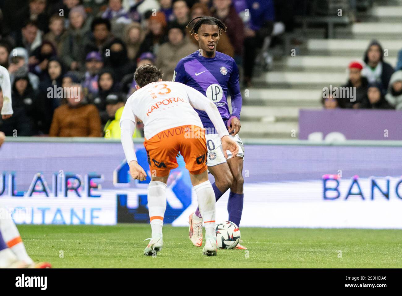 Yann Gboho of Toulouse during the French championship Ligue 1 football ...