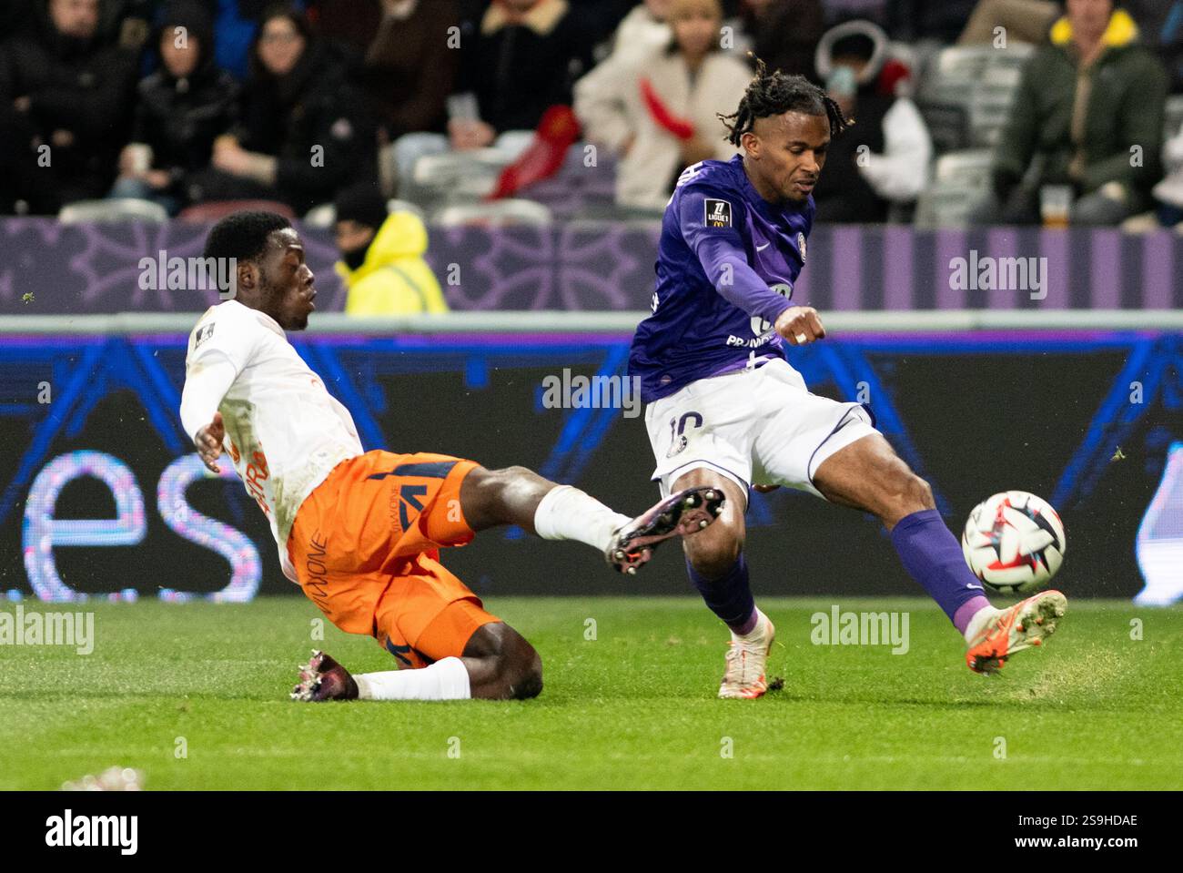Yann Gboho of Toulouse during the French championship Ligue 1 football ...