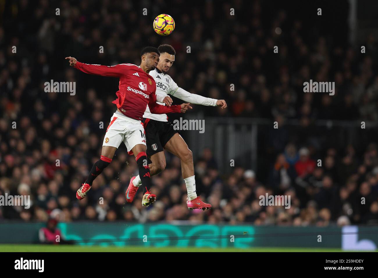 London, England, 26th January 2025. Amad Diallo of Manchester United ...