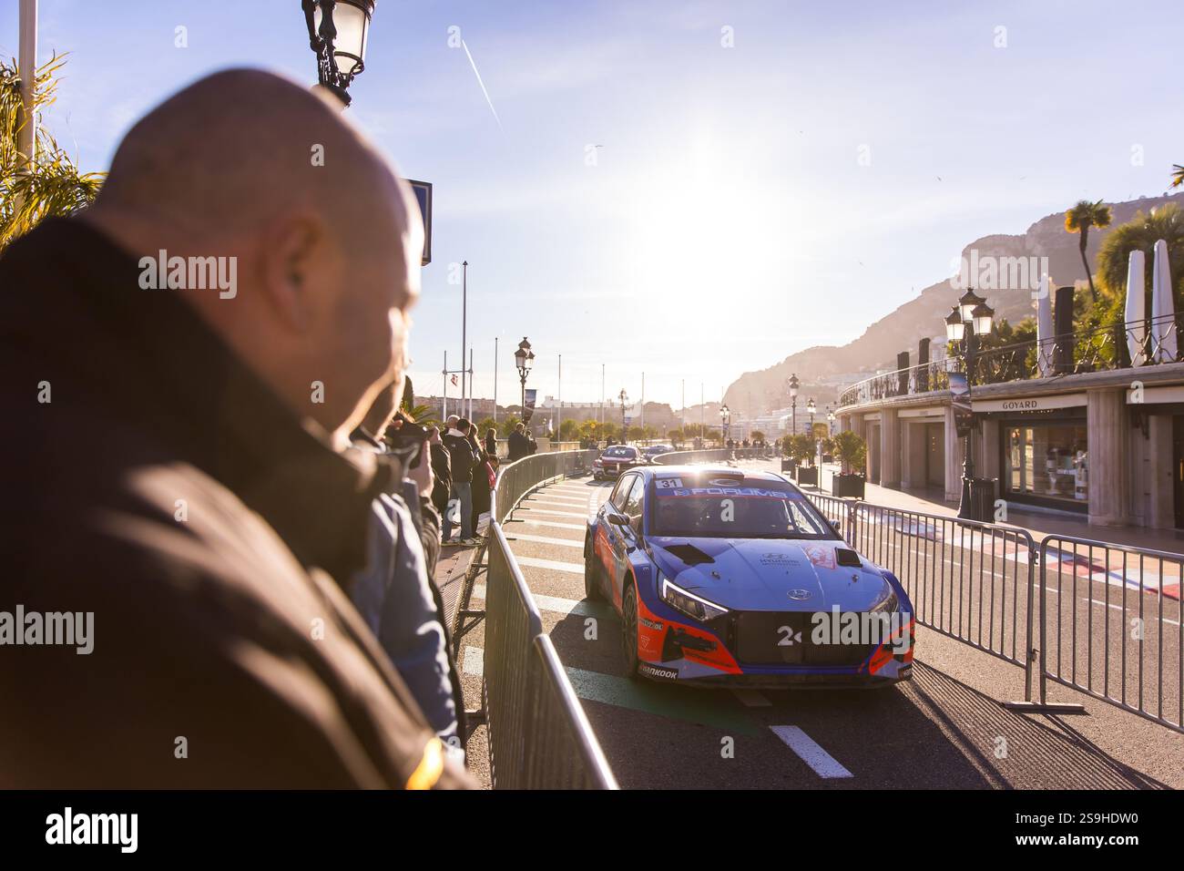 31 Eric CAMILLI, Thibault DE LA HAYE, Hyundai i2ON Rally2, ambiance ...