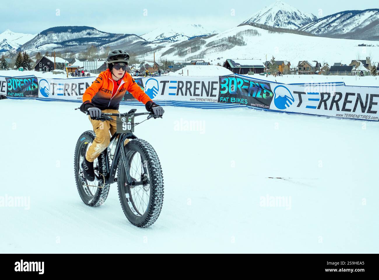 January 25, 2025: Fifteen year old cyclist, Joshua Graber, #90 ...
