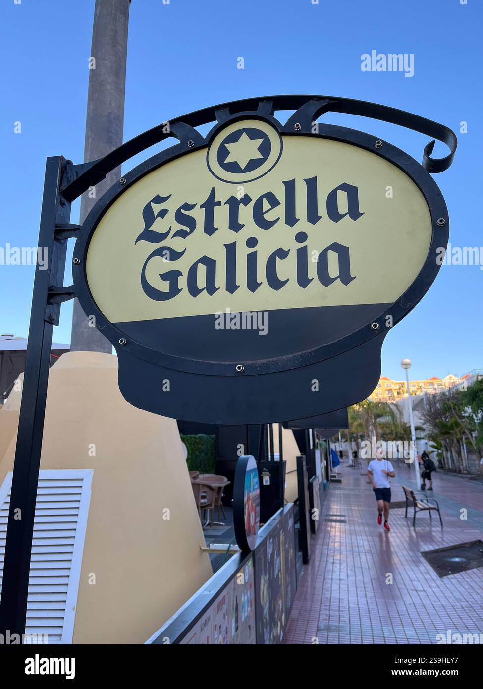 Estrella galicia outdoor sign hi-res stock photography and images - Alamy