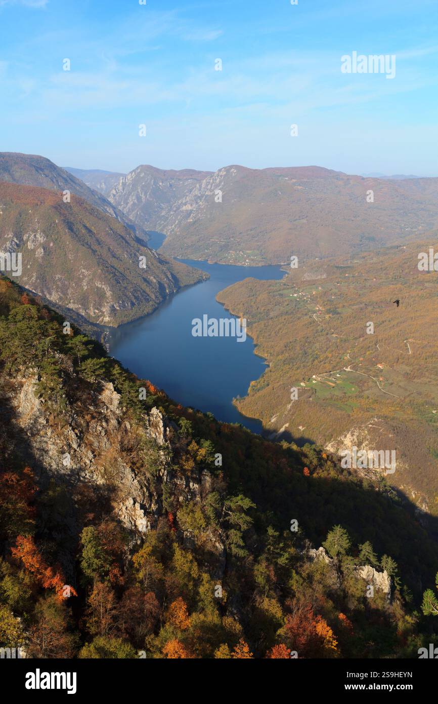 Banjska Stena viewpoint National Park Tara Stock Photo - Alamy