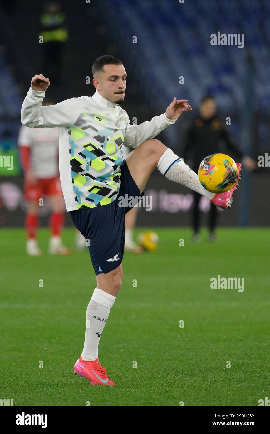 Lazio’s Arijon Ibrahimovic during the Serie A Enilive soccer match ...
