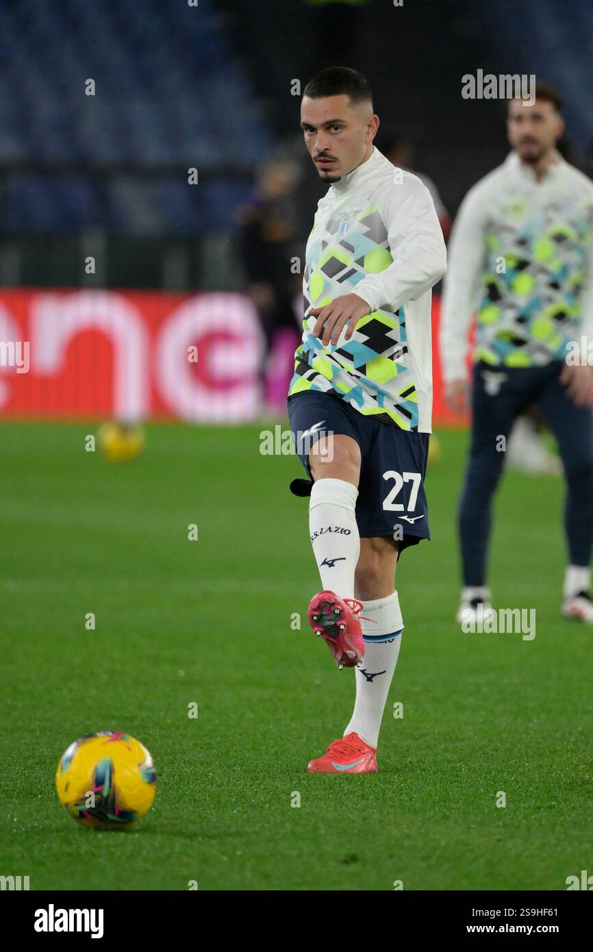 Lazio’s Arijon Ibrahimovic during the Serie A Enilive soccer match ...