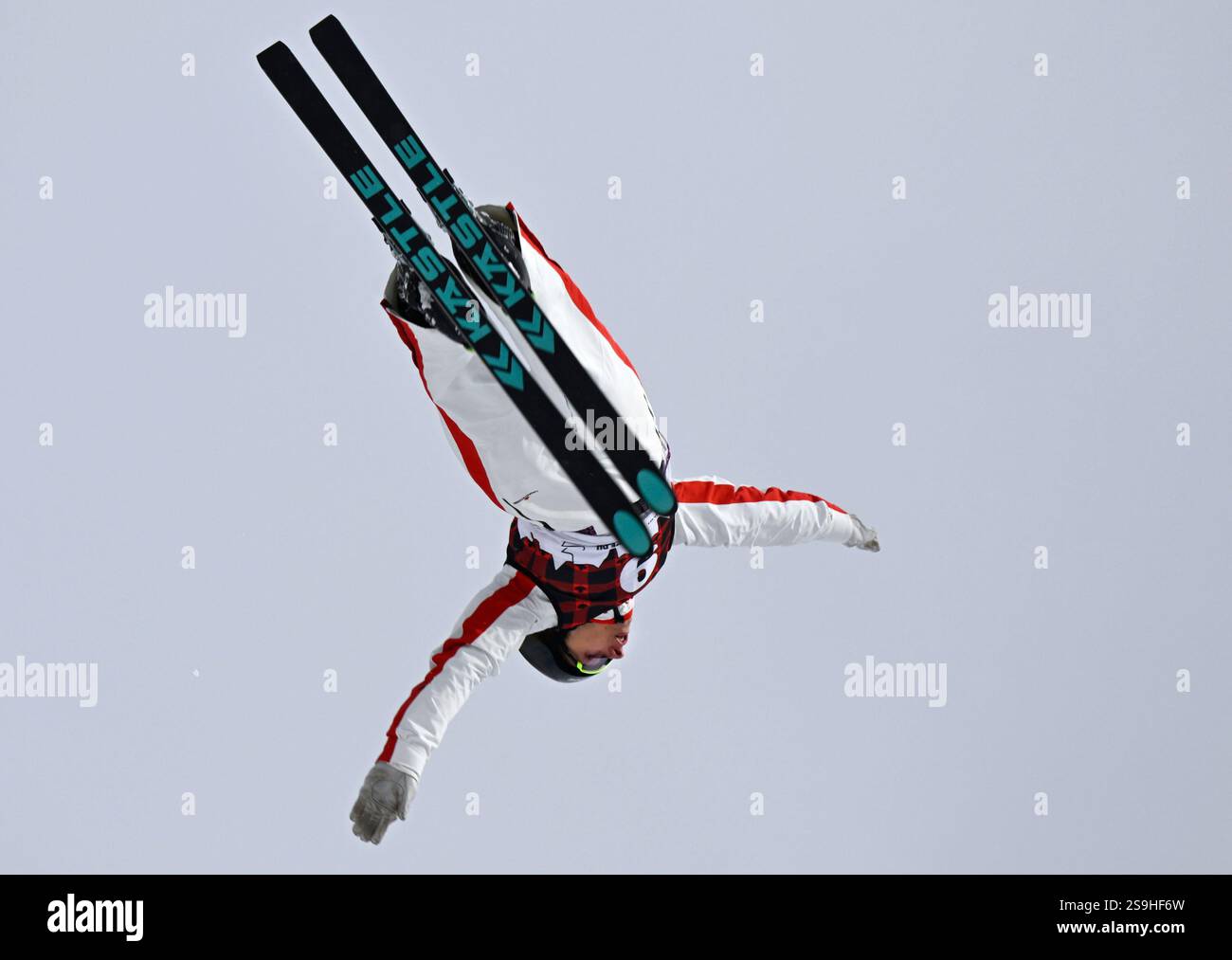 Canada's Emile Nadeau jumps to a third-place finish Sunday, Jan. 26 ...