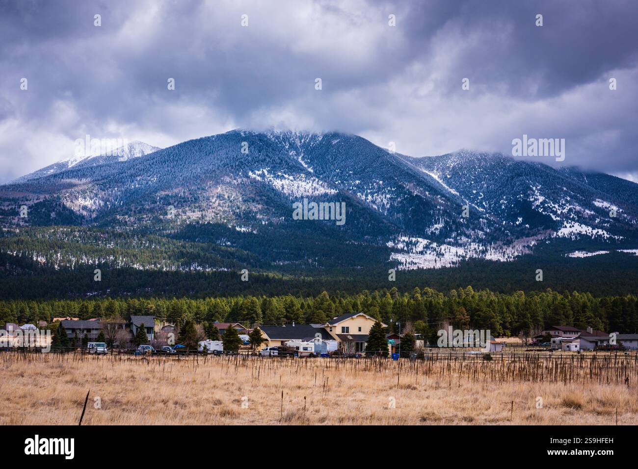Flagstaff Mountain is a foothill on the eastern flank of the Front ...
