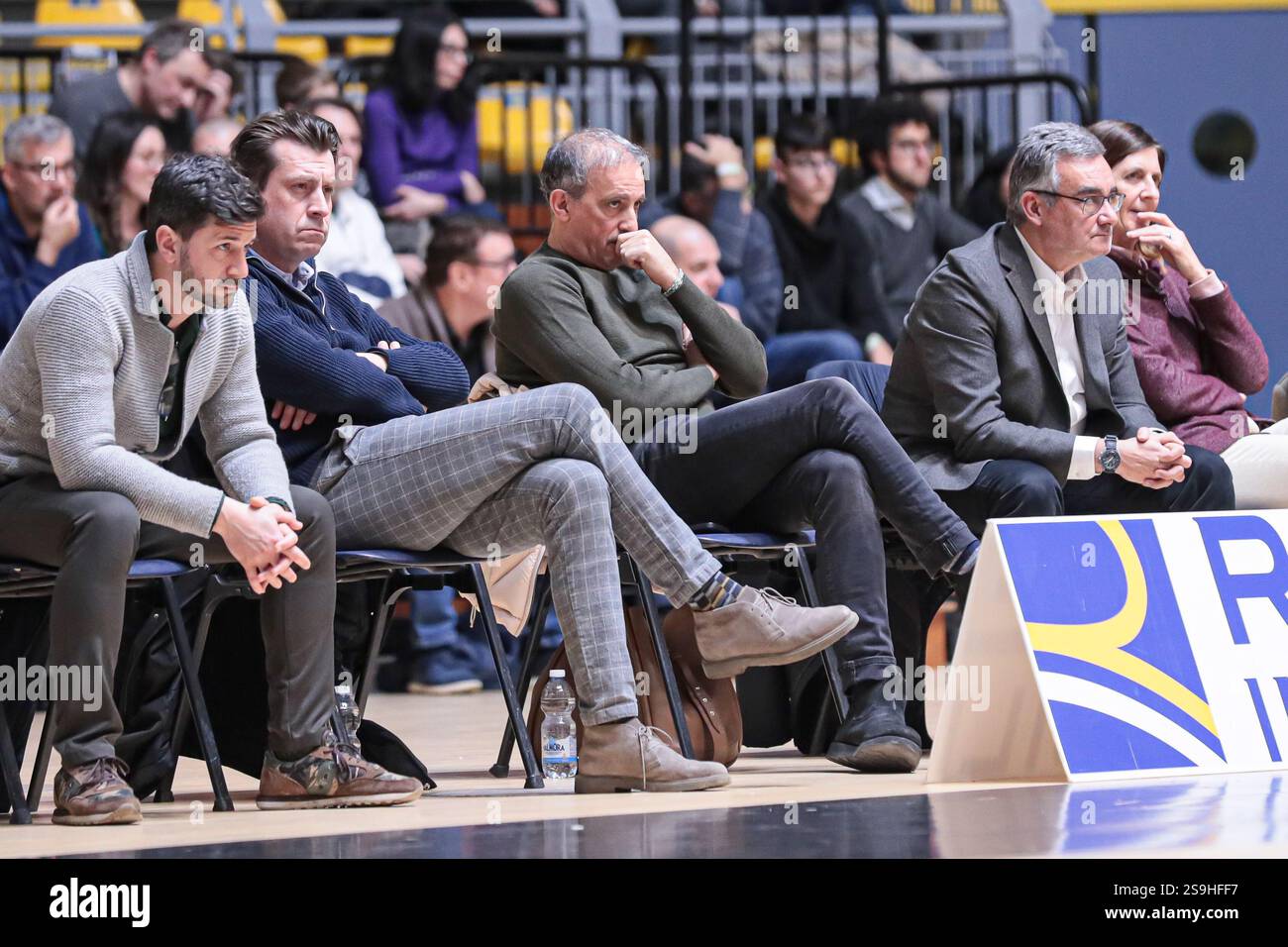 David Avino president Reale Mutua Basket Torino during Reale Mutua ...