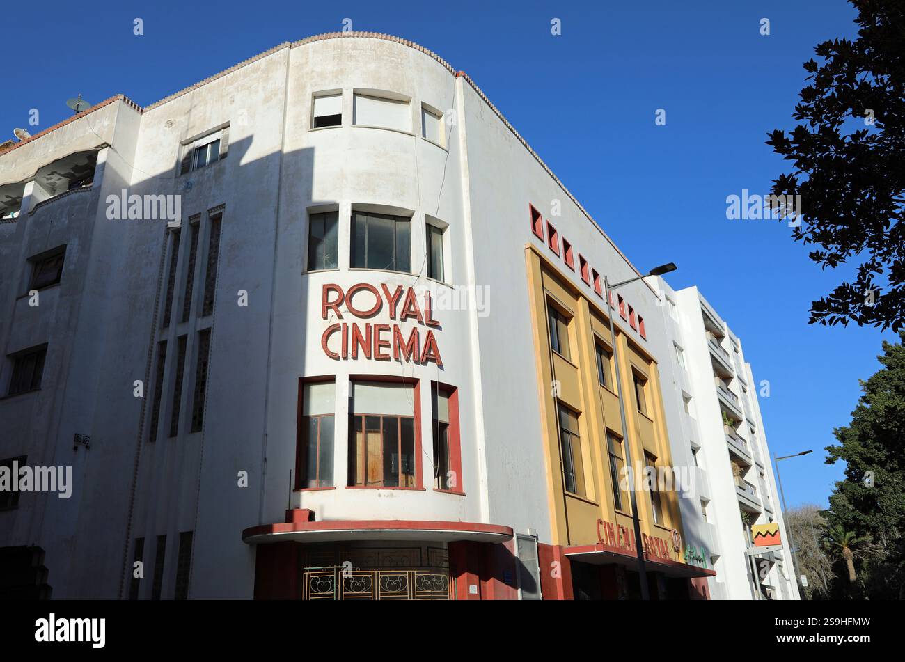 Cinema Royal movie theatre in Rabat Stock Photo - Alamy