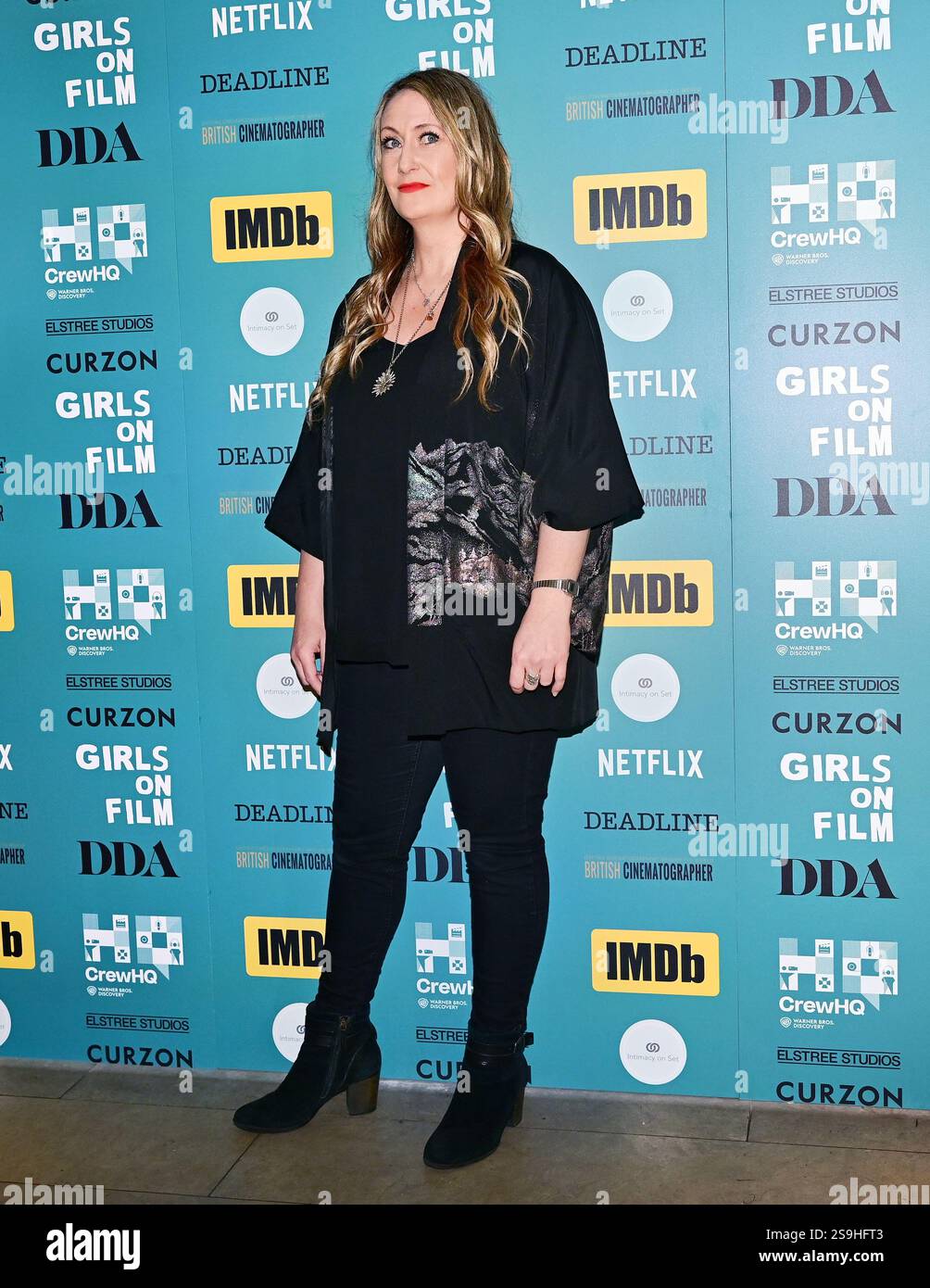 LONDON, ENGLAND - JANUARY 26: Becky Gore attended the Girls On Film ...