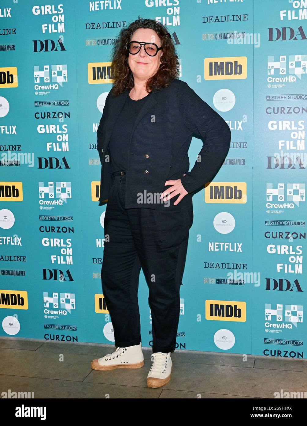 LONDON, ENGLAND - JANUARY 26: Janis Pugh attended the Girls On Film ...