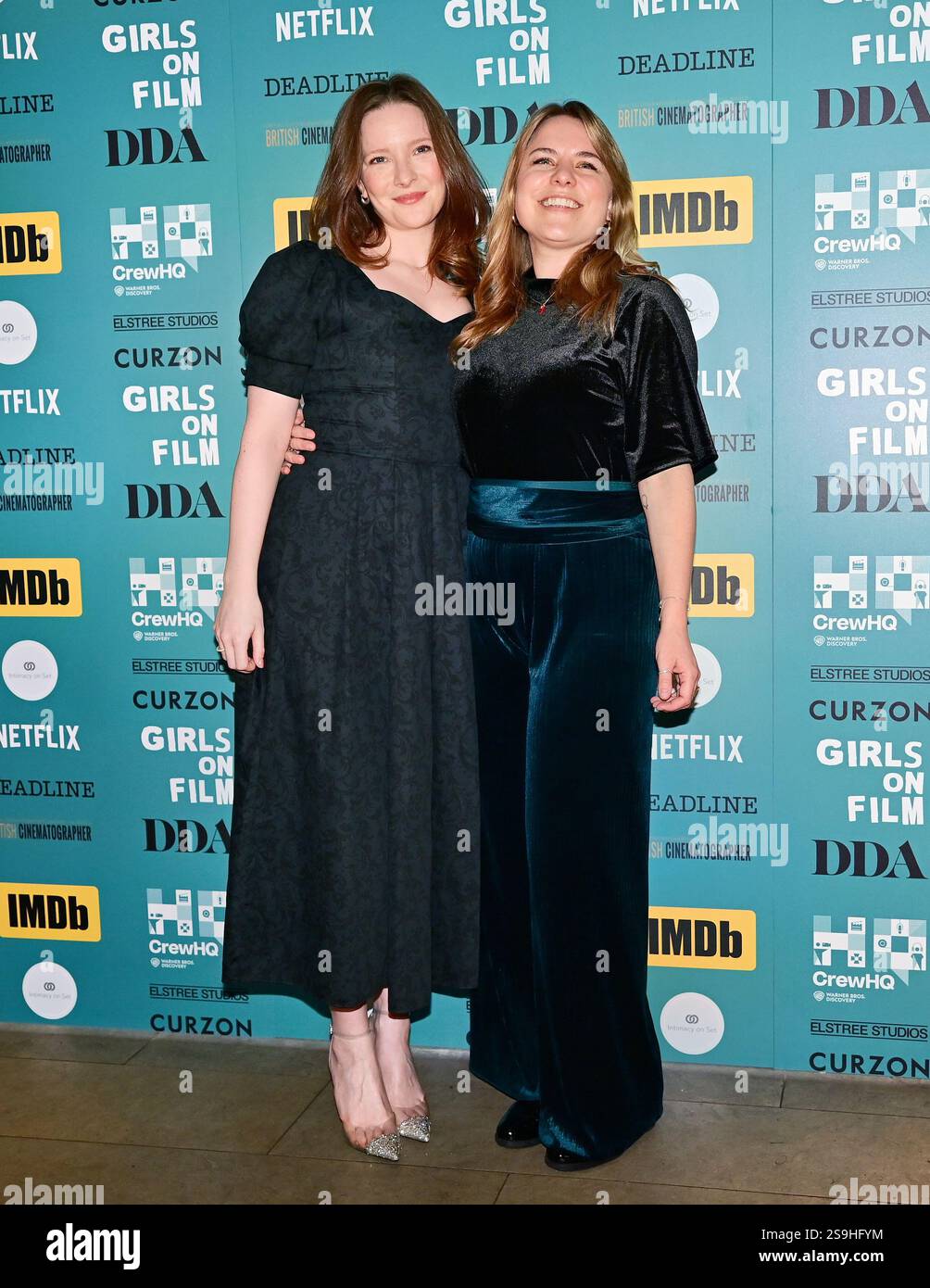 LONDON, ENGLAND - JANUARY 26: Morfydd Clark, Rachel Ramsay attended the ...