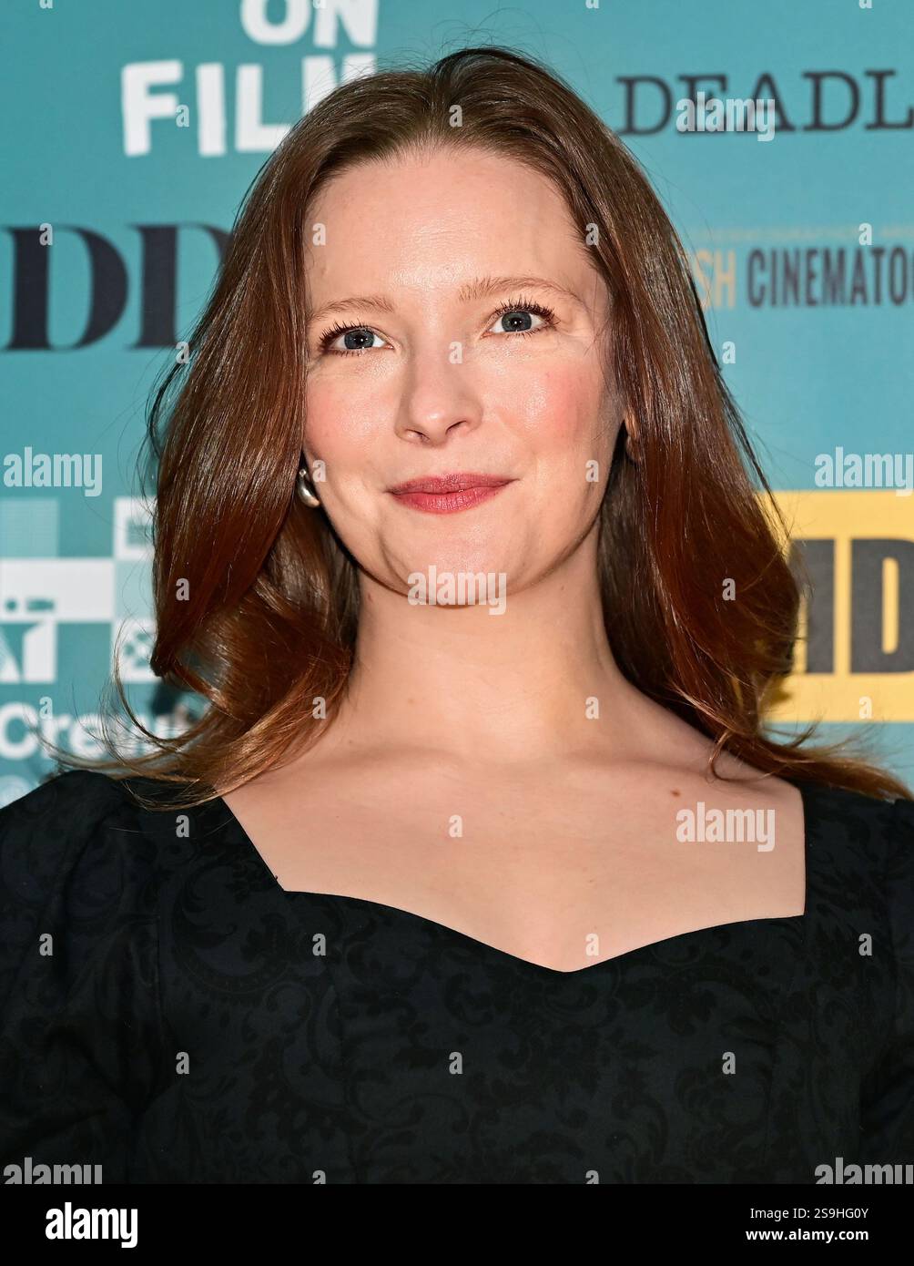 LONDON, ENGLAND - JANUARY 26: Morfydd Clark attended the Girls On Film ...