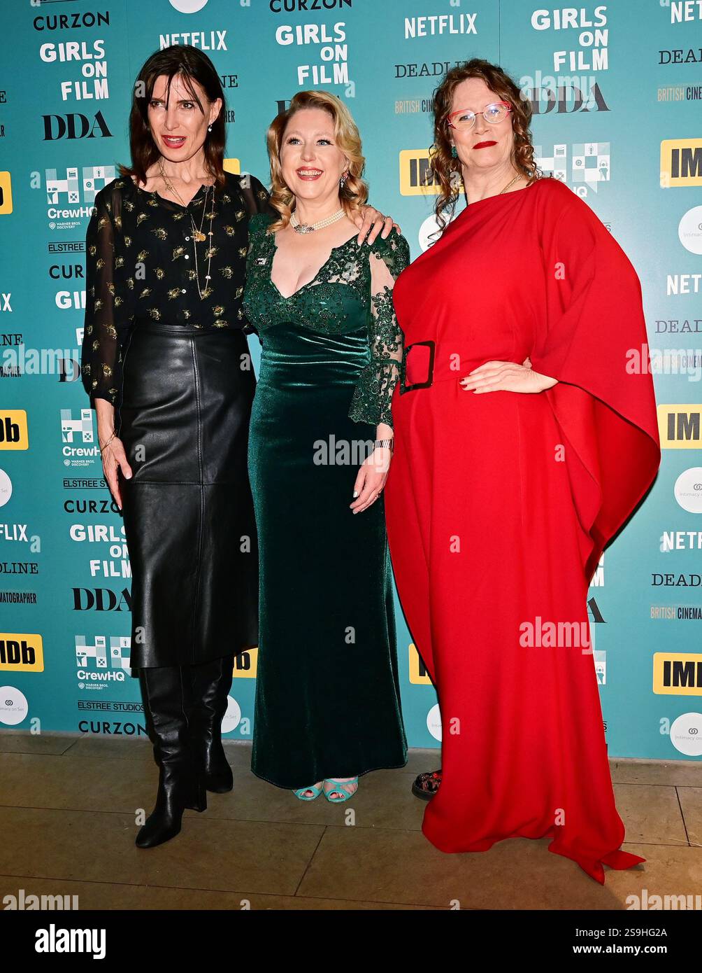 LONDON, ENGLAND - JANUARY 26: Ronni Ancona, Anna Smith, Hedda Archbold ...