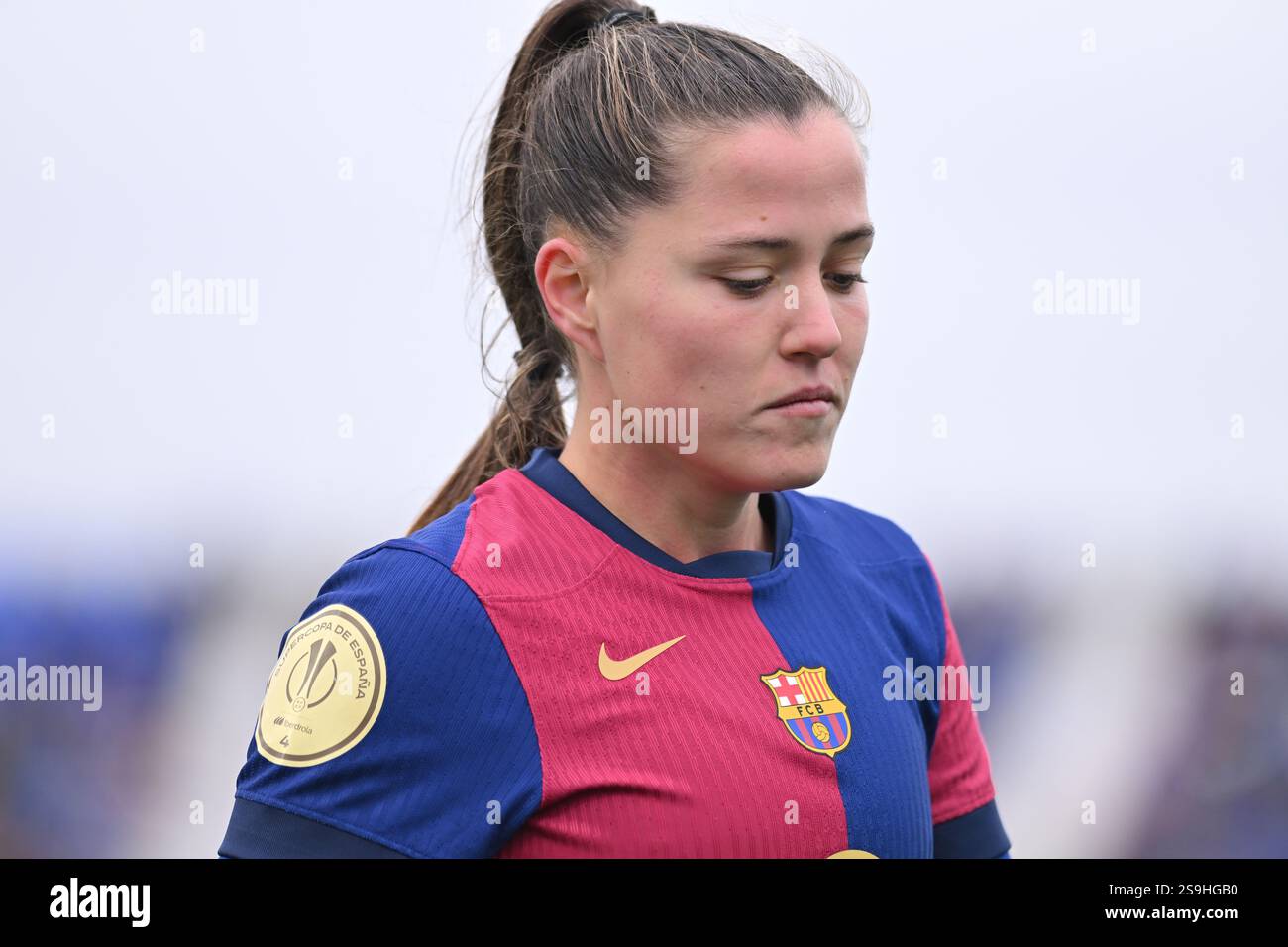 Getafe, Madrid, Spain. January 26, 2025, Getafe, Madrid, Spain: 9 ...