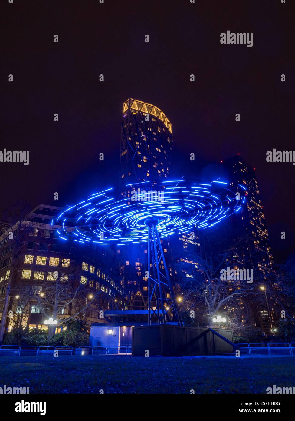 "Error" by Vendel & de Wolf in Westferry Circus, part of the Canary ...