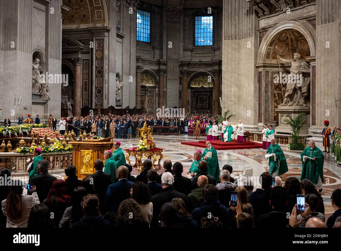 Pope Francis presides over the Mass on the Sunday of the Word of God ...
