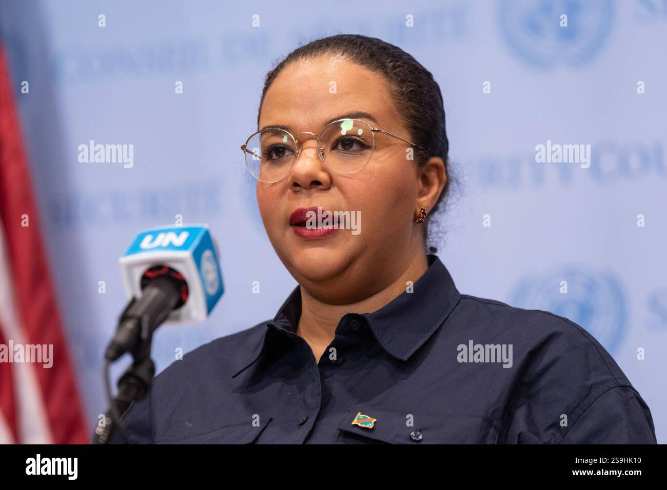 New York, NY, 26 January 2025: Therese Kayikwamba Wagner, State ...