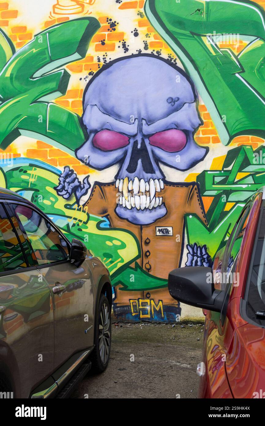 Graffiti Battle mural by cultural organization Sofia Graffiti Tour ...