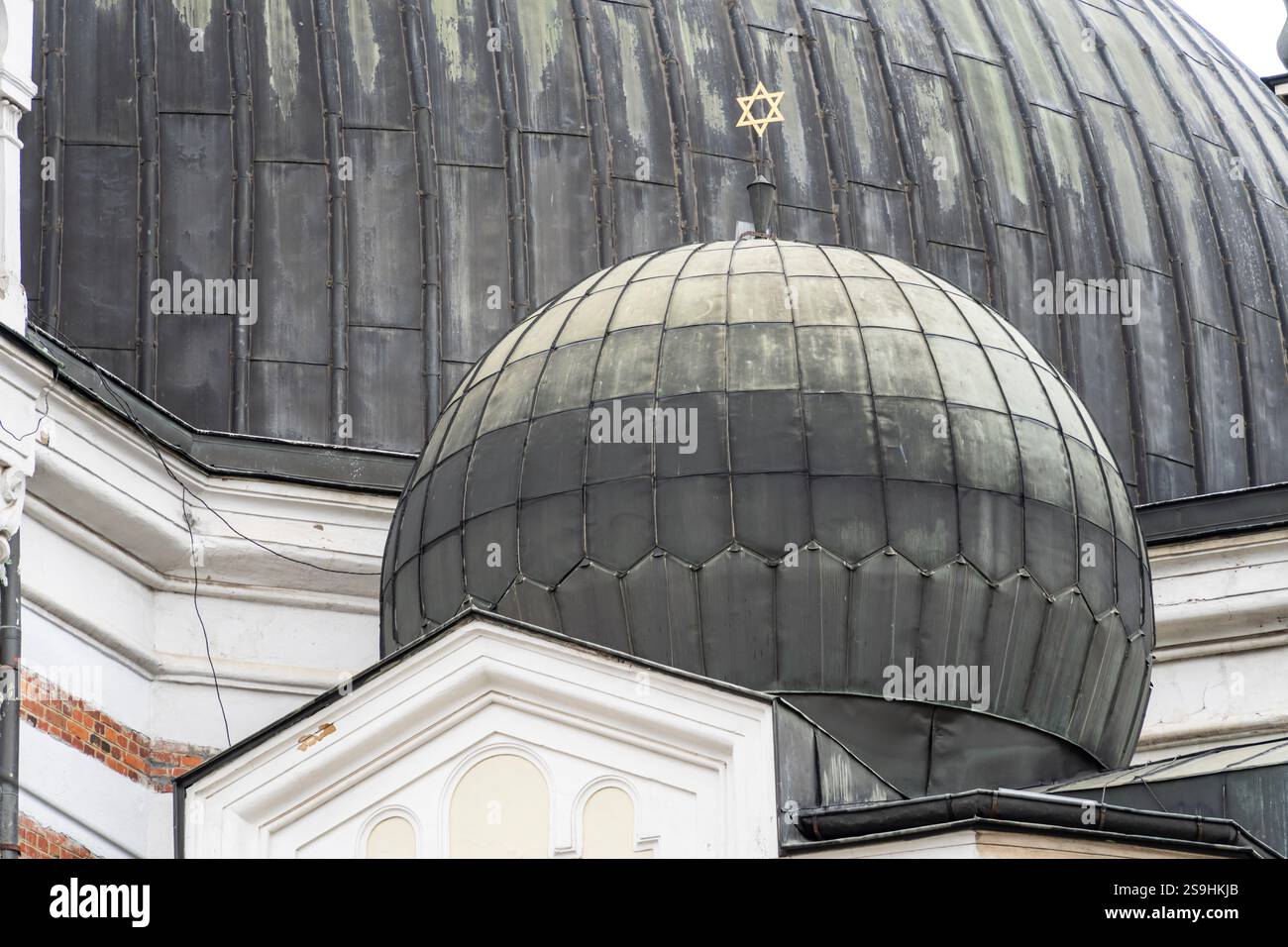 Sofia Synagogue dome, Neo-Arabic architecture, Sofia, Republic of ...