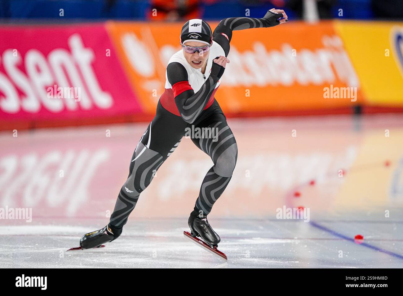 CALGARY, CANADA - JANUARY 26: Kaja Ziomek-Nogal of Poland competing ...