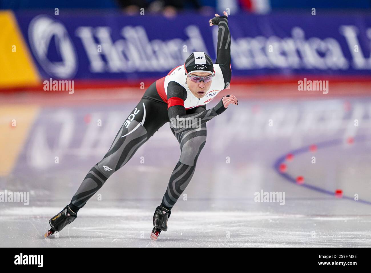 CALGARY, CANADA - JANUARY 26: Kaja Ziomek-Nogal of Poland competing ...
