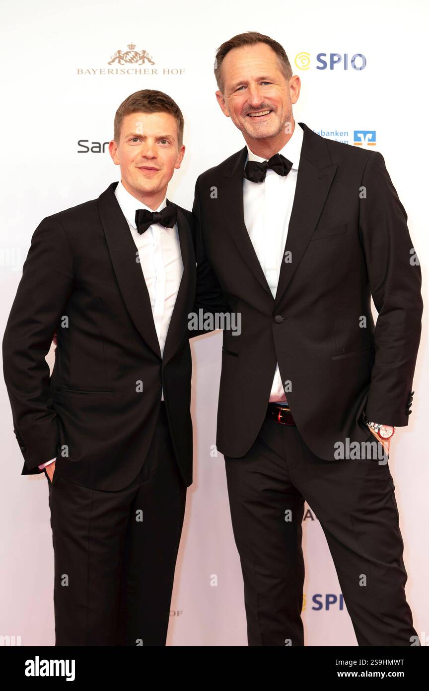 Ferdinand Hofer und Marcus Ammon beim 49. Deutschen Filmball 2025 im ...