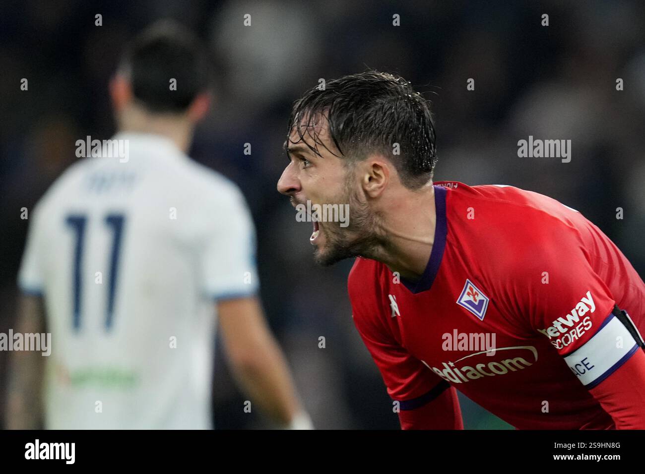 Fiorentina's Luca Ranieri during the Serie A EniLive soccer match ...