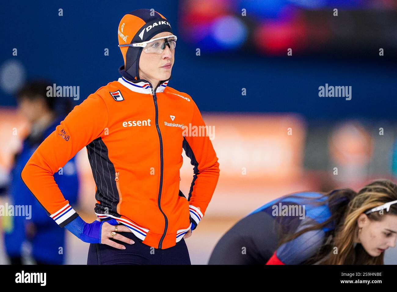 CALGARY, CANADA - JANUARY 26: Suzanne Schulting of Netherlands ...