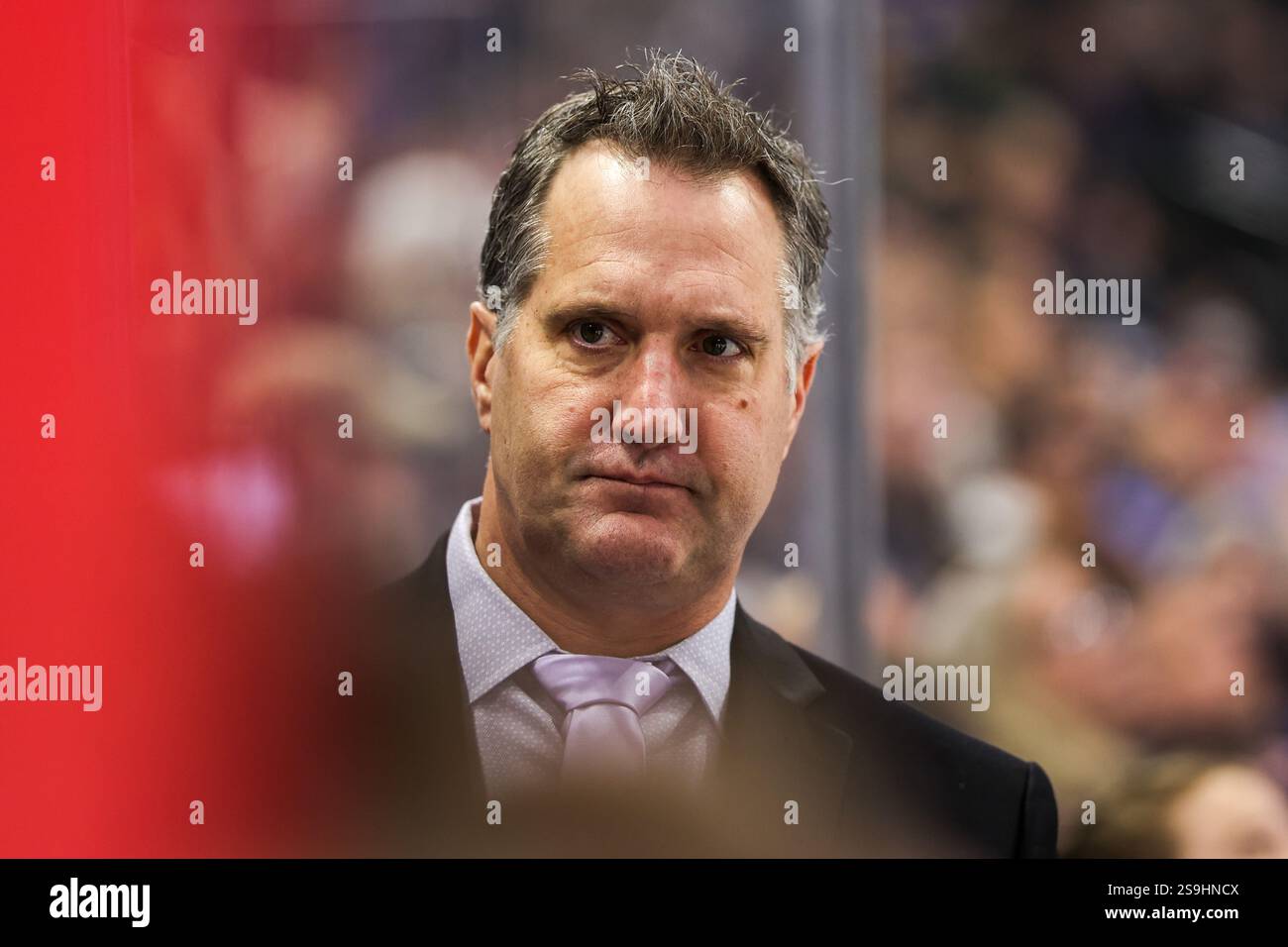 January 26th, 2025: Minnesota Frost head coach Ken Klee looks on during ...