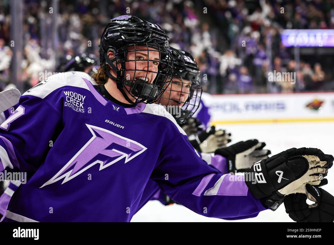 January 26th, 2025: Minnesota Frost forward Britta Curl-Salemme (77 ...