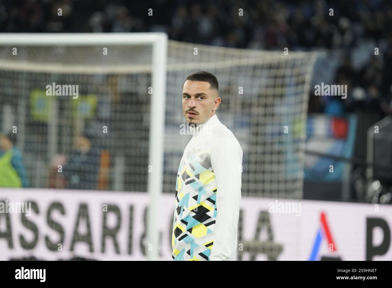 Arijon Ibrahimovic of S.S. Lazio during the 22th day of the Serie A ...
