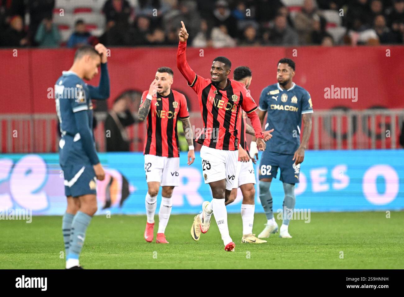 25 Mohamed-Ali CHO (ogcn) during the Ligue 1 MCDonald's match between ...