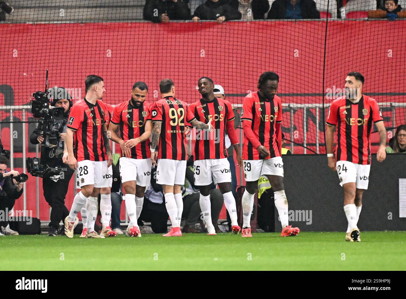 France. 26th Jan, 2025. 25 Mohamed-Ali CHO (ogcn) during the Ligue 1 ...