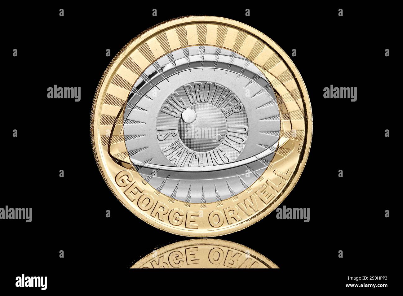 2025 United Kingdom Bimetallic two pound coin to commemorate the life ...