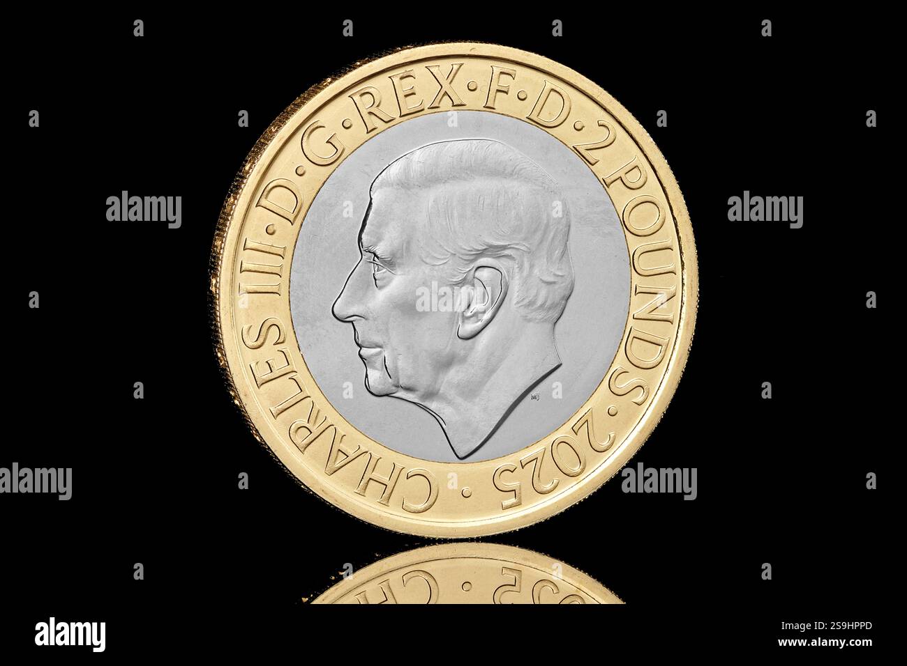 2025 United Kingdom Bimetallic two pound coin to commemorate the life ...