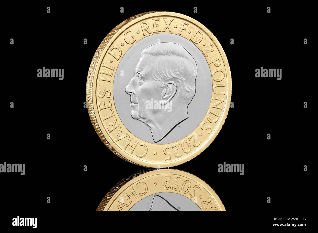 2025 United Kingdom Bimetallic two pound coin to commemorate the life ...
