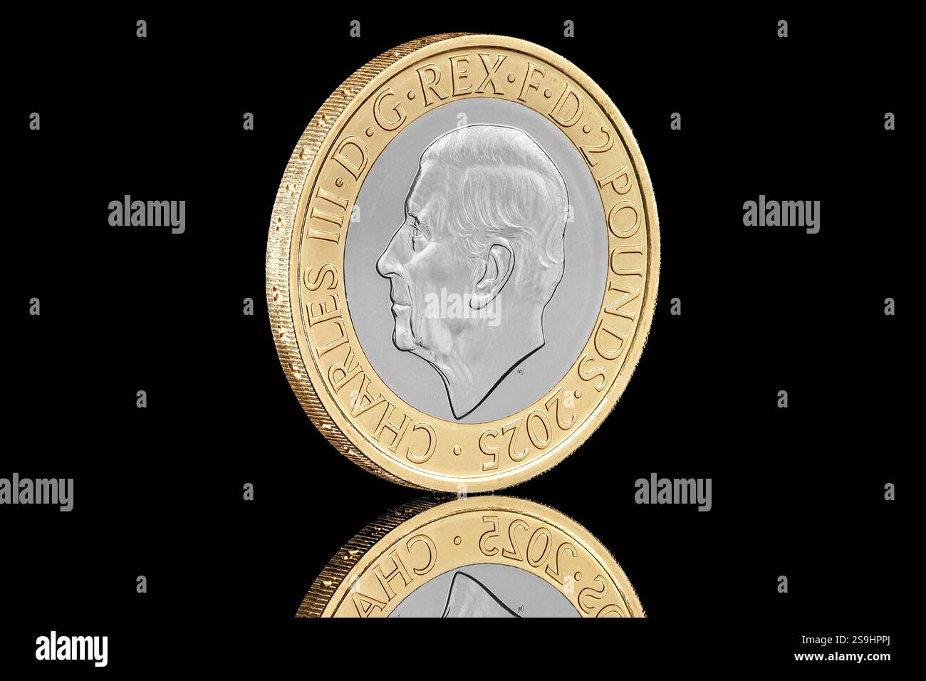 2025 United Kingdom Bimetallic two pound coin to commemorate the life ...