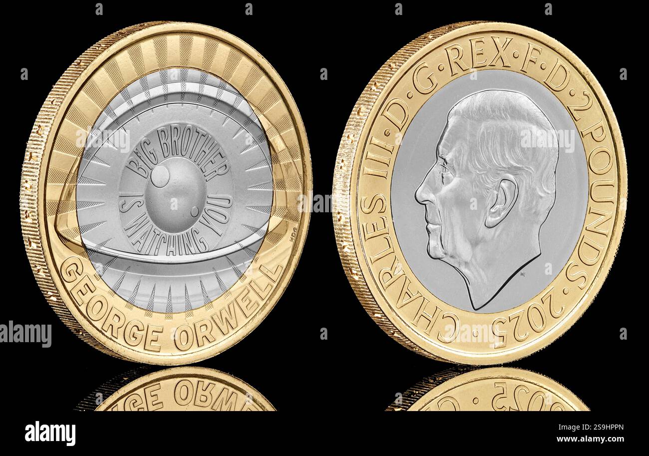 2025 United Kingdom Bimetallic two pound coin to commemorate the life ...
