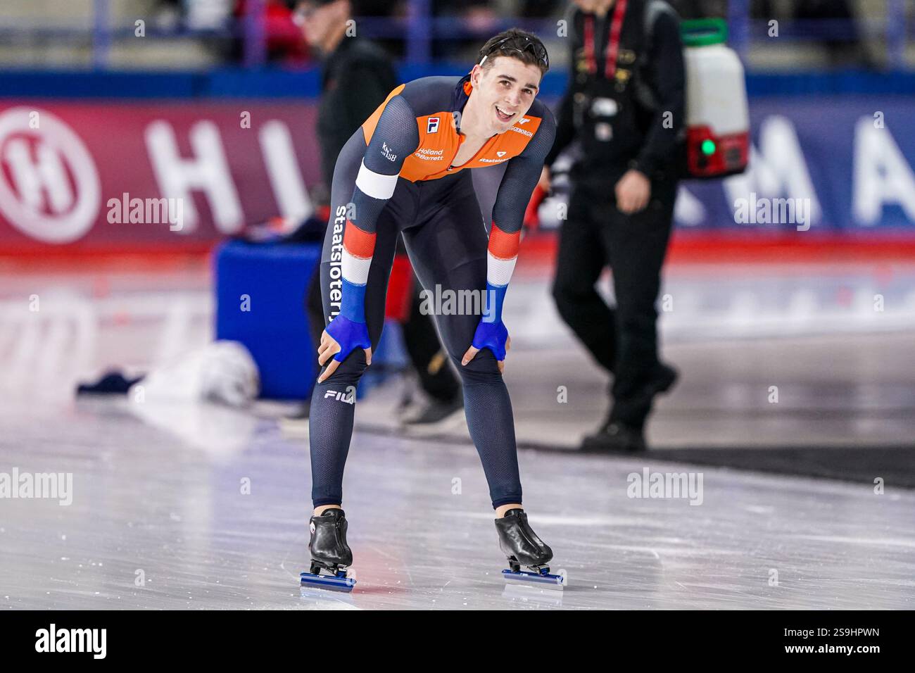 CALGARY, CANADA - JANUARY 26: Jenning De Boo of Netherlands competing ...