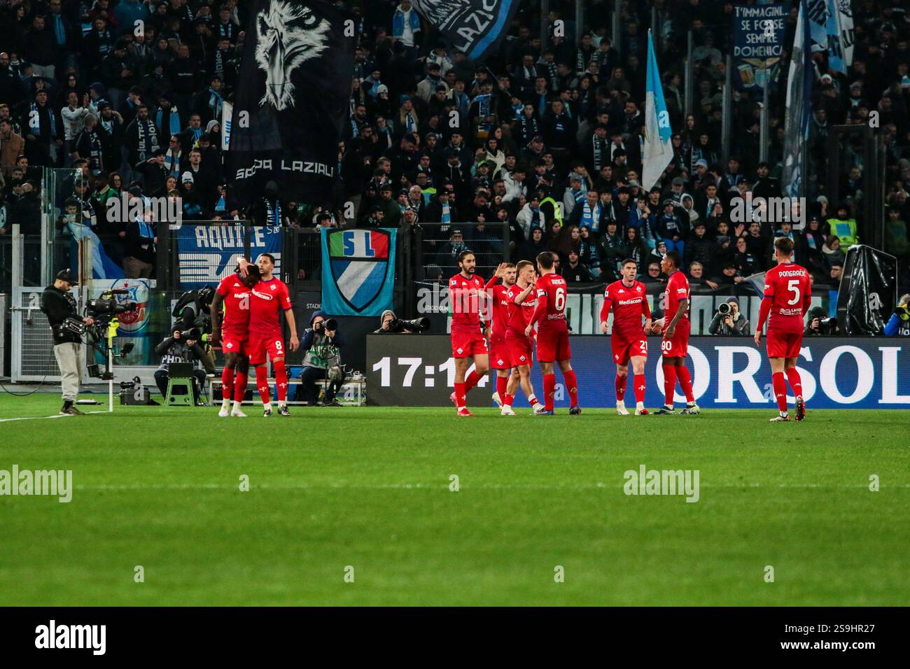 Lucas Beltran of ACF Fiorentina during SS Lazio vs ACF Fiorentina ...