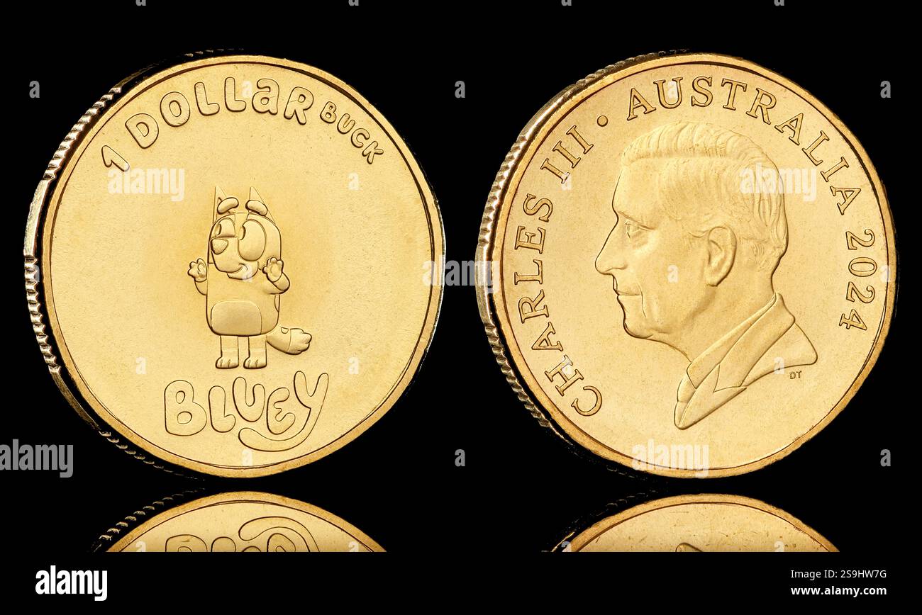 Bingo cartoon character from the cartoon show Bluey on a commemorative ...