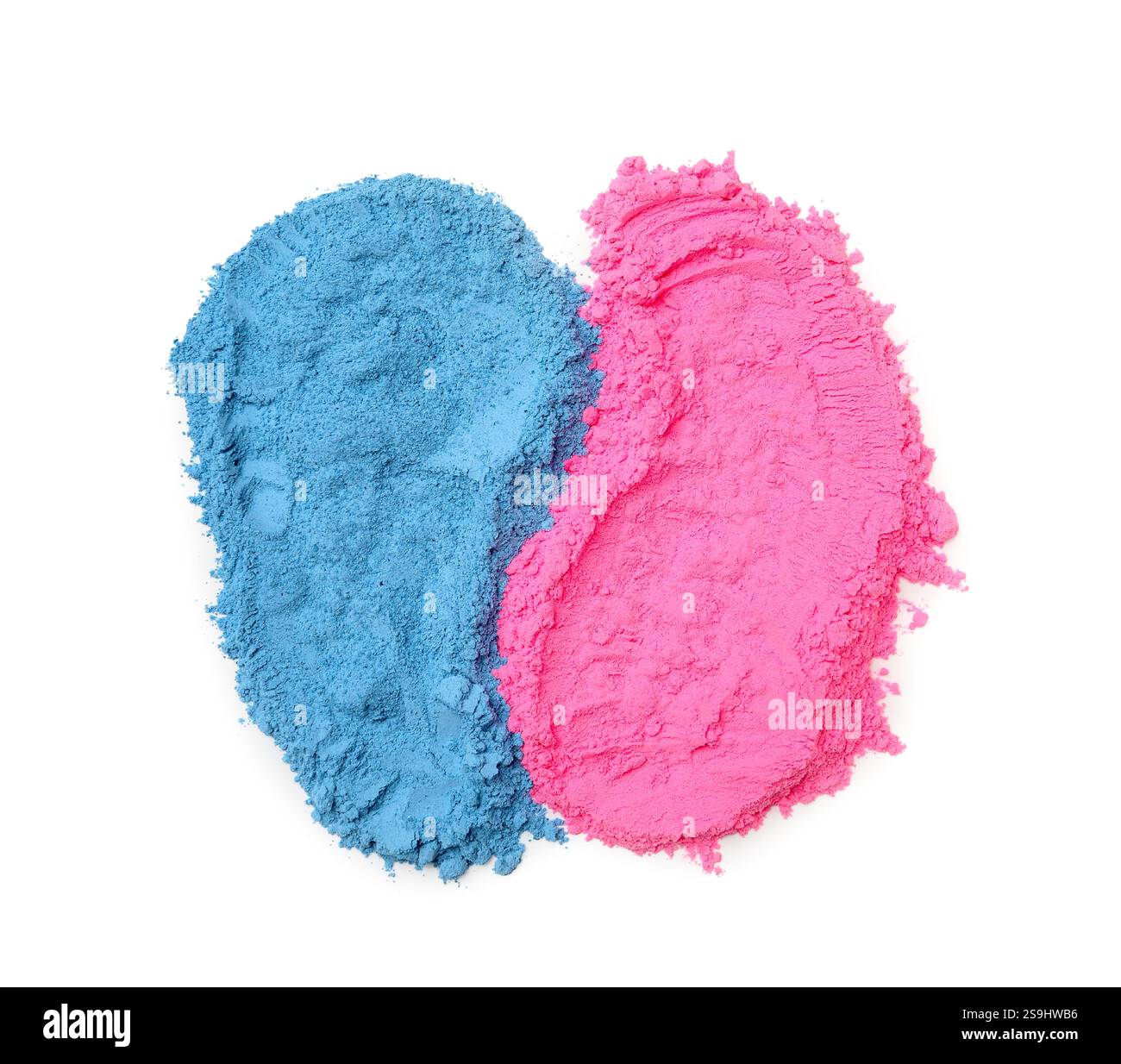 Color powder pigments on white background Stock Photo - Alamy