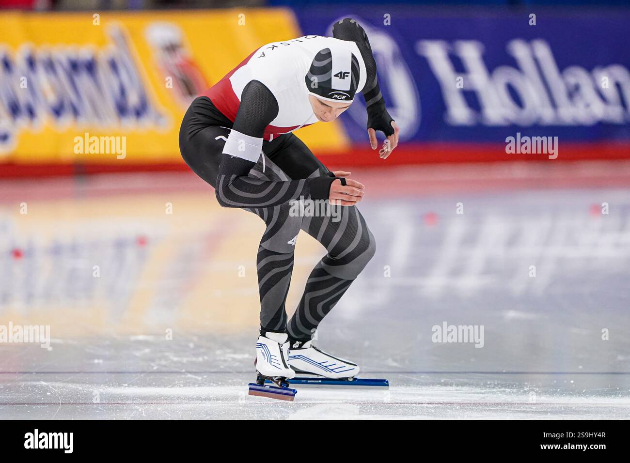 CALGARY, CANADA - JANUARY 26: Marek Kania of Poland competing during ...